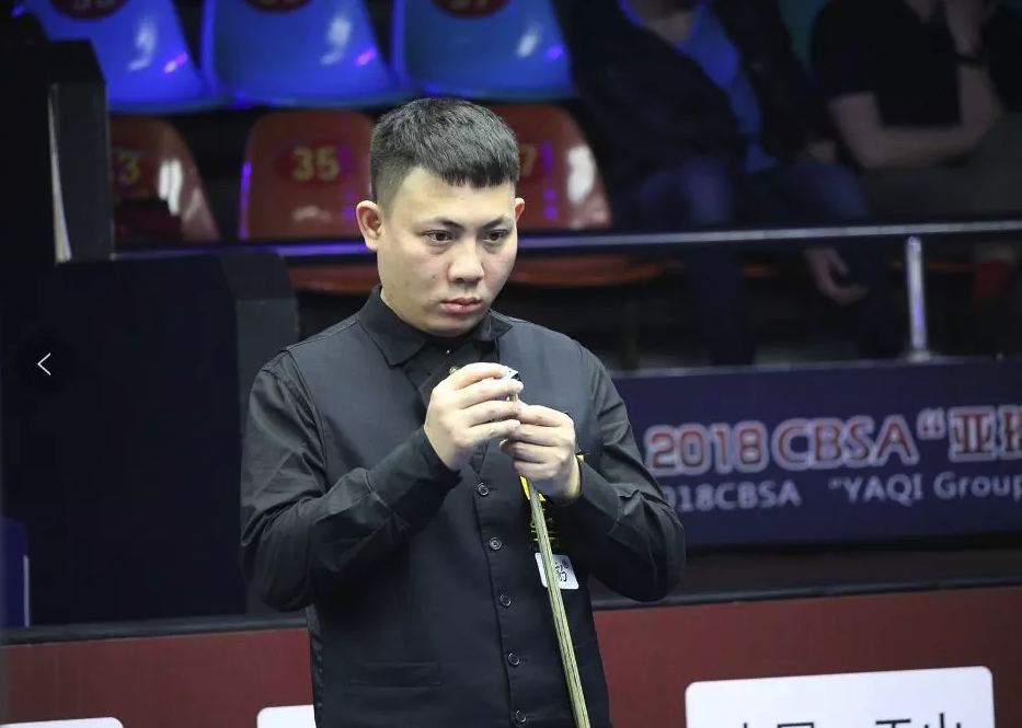Chinese billiards World Championship 8 finals Zheng Yubo and Yang Fan ...